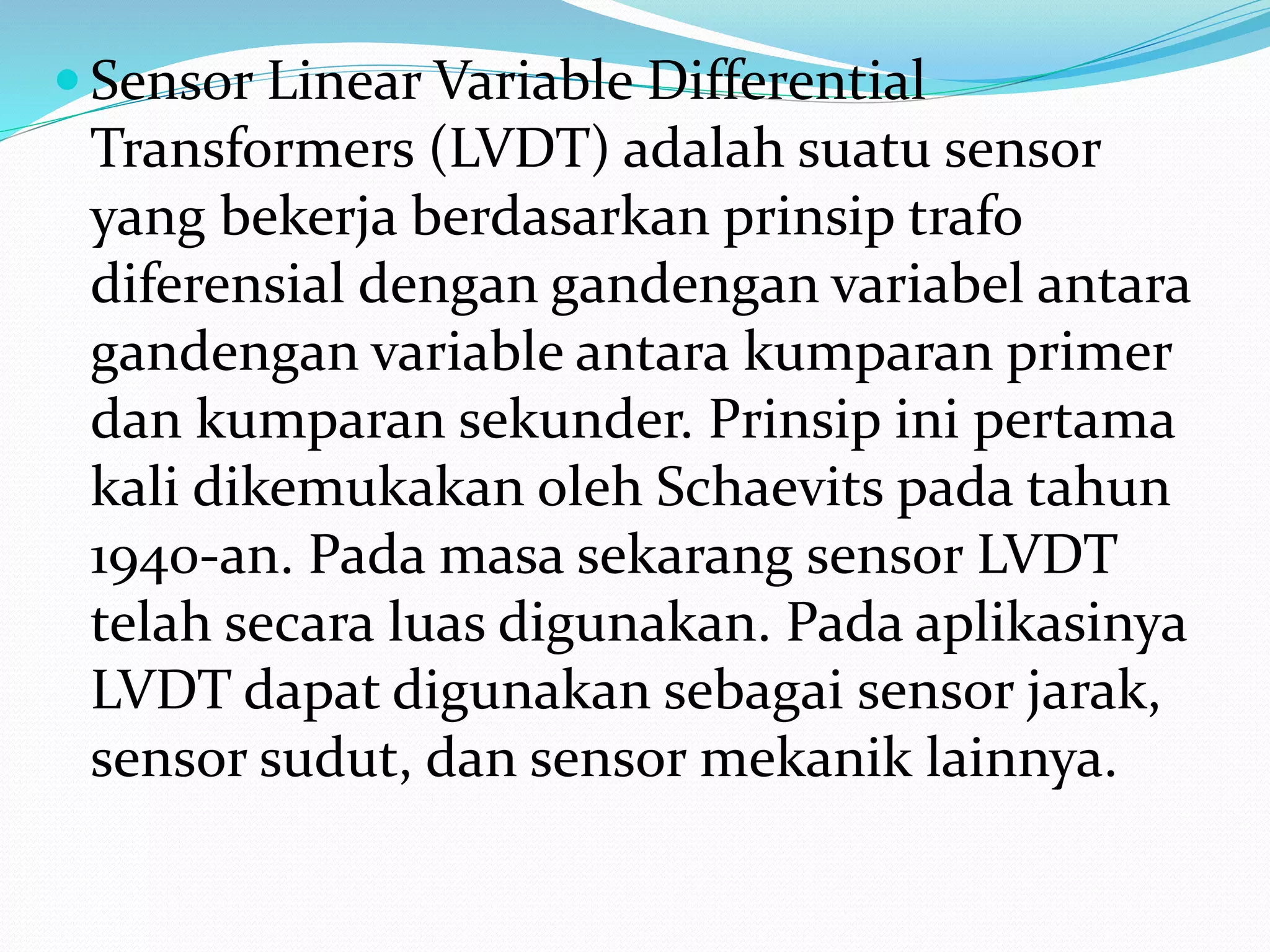 Sensor Mekanik, Laely Mahmudah | PPT