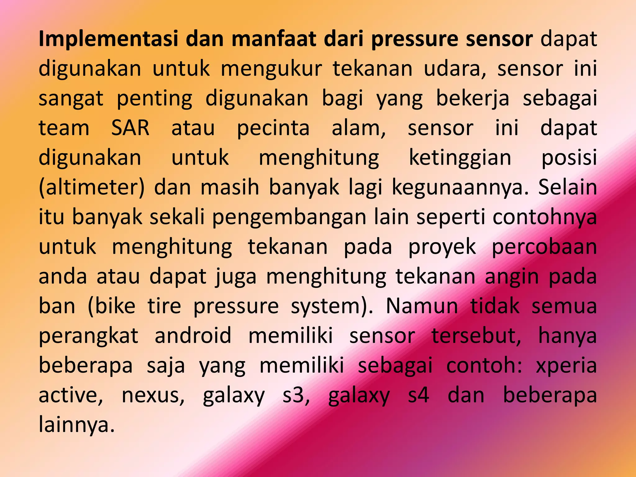 Sensor Mekanik, Laely Mahmudah | PPT