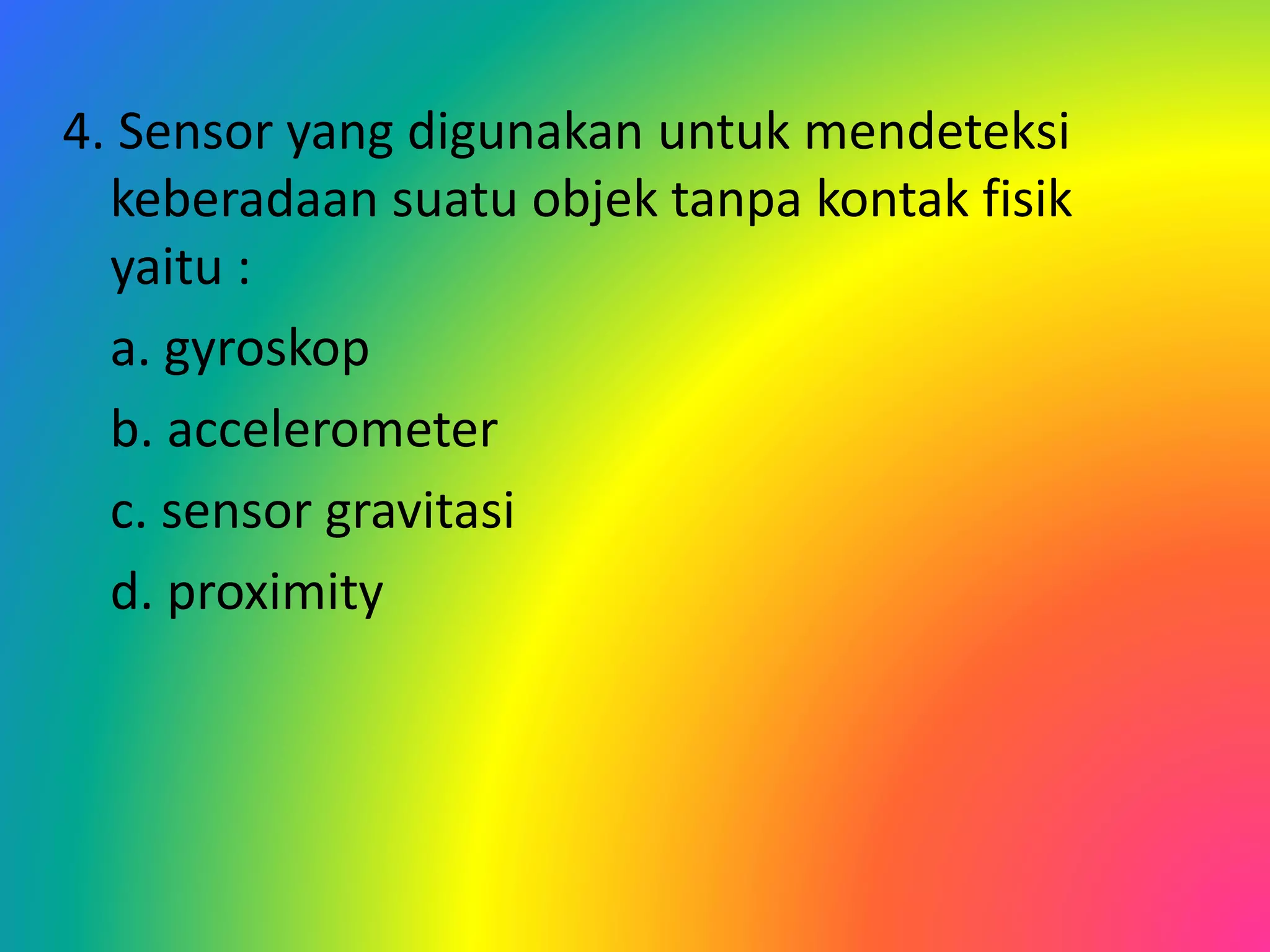 Sensor Mekanik, Laely Mahmudah | PPT