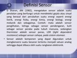 Sensor Mekanik, Laely Mahmudah | PPT