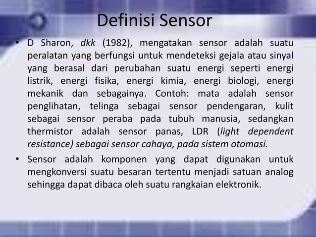 Sensor Mekanik, Laely Mahmudah | PPT