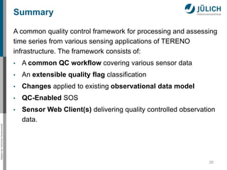 Enabling Quality Control of SensorWeb Observations | PPTX