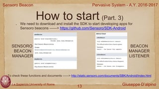 Sensoro beacon | PPT