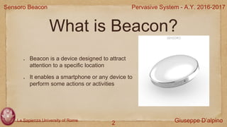 Sensoro beacon | PPT