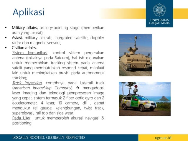 Integrasi Sensor - Sensor Orientasi (IMU, INS, Gyro) | PPT