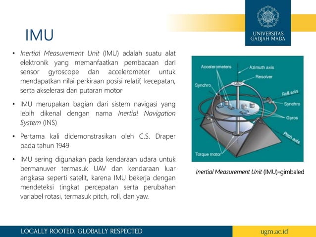 Integrasi Sensor - Sensor Orientasi (IMU, INS, Gyro) | PPT