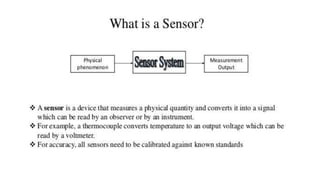 Sensor ppt | PPT