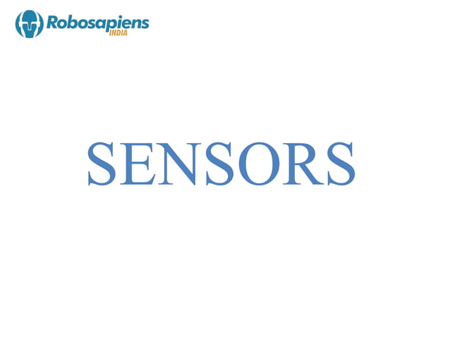 Sensors | PPT | Computer Peripherals | Computing