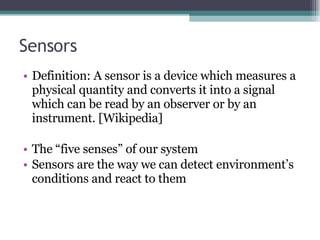 Phidget sensors | PPT