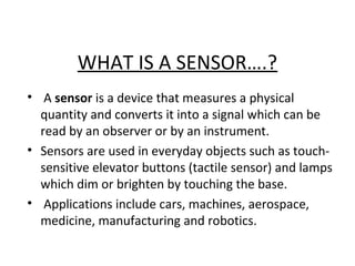 Sensors | PPT