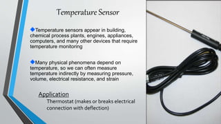 Sensors | PPTX | Chemistry | Science