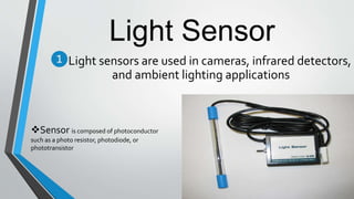 Sensors | PPTX | Chemistry | Science