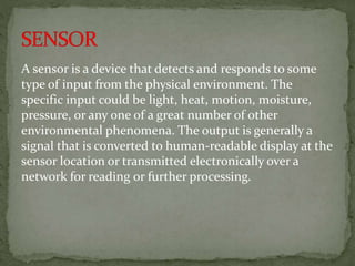 Sensors | PPT