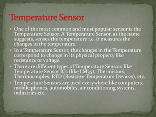 Sensors | PPT