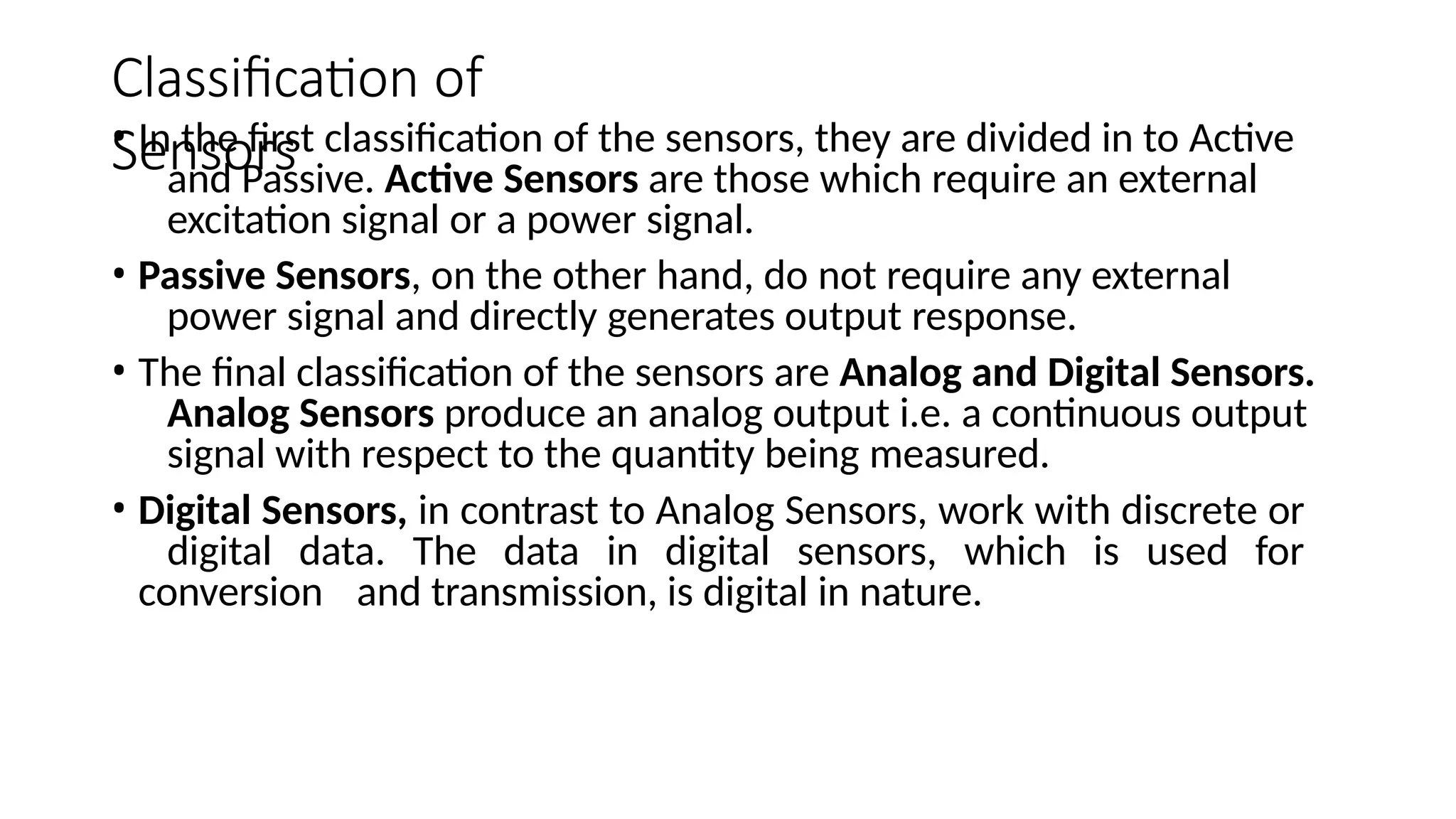 different sensors used in embedded system.pptx