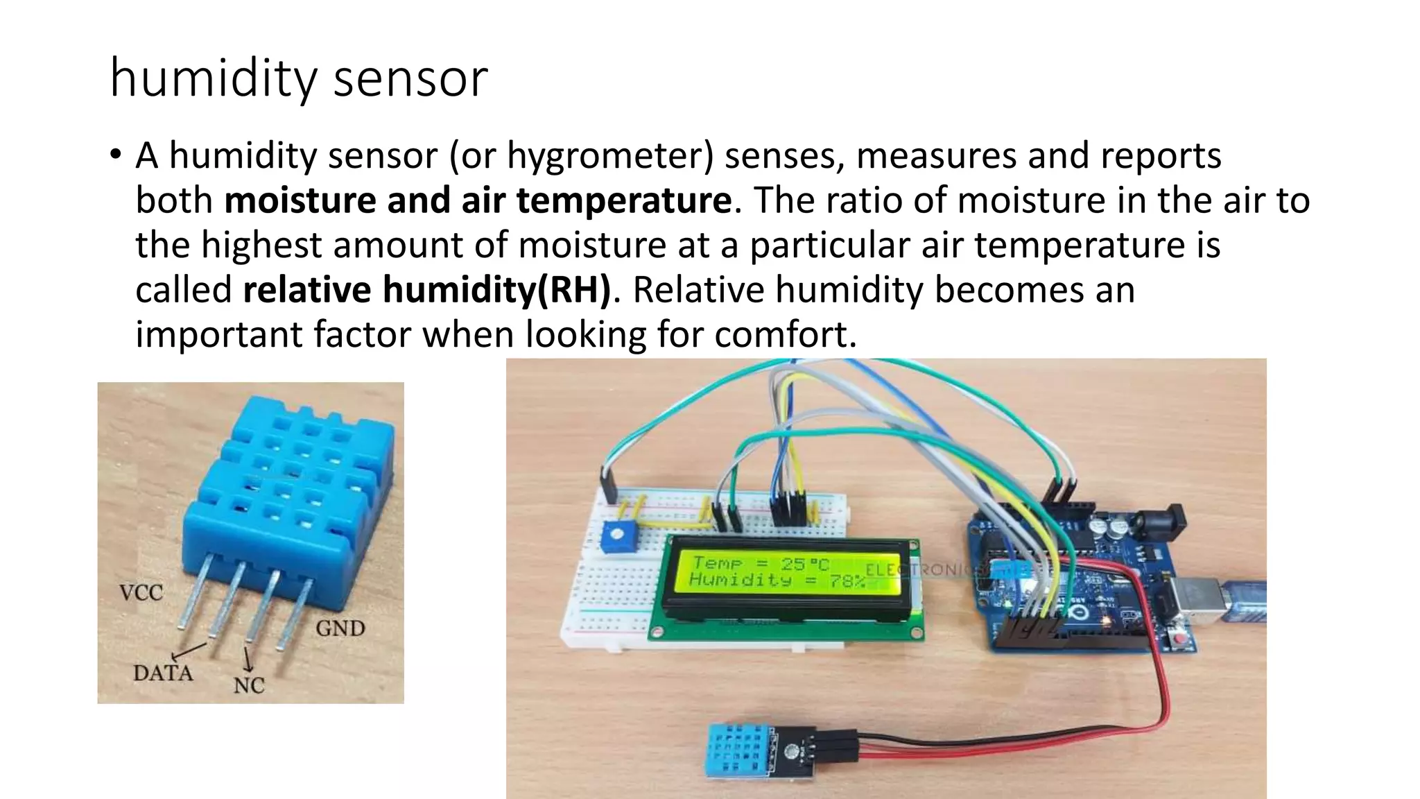 Sensors in IOT | PPTX