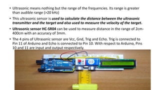 Sensors in IOT | PPTX