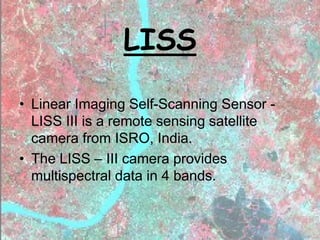Sensors: REMOTE SENSING | PPTX