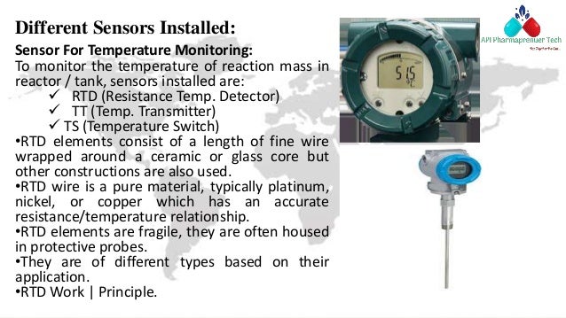 Different Sensors & their Purposes in API & Chemical Industries | PPTX