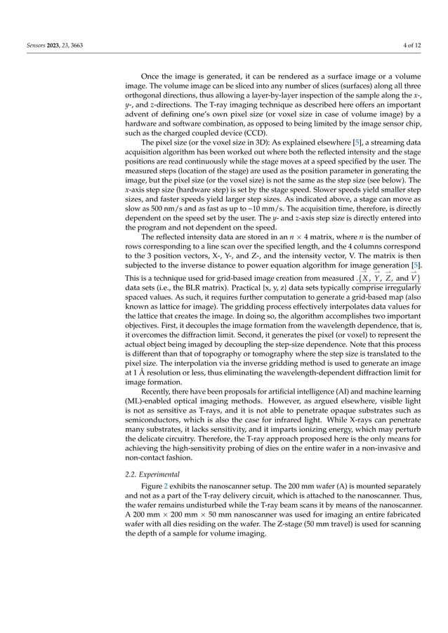 T-ray Wavelength Decoupled Imaging and Profile Mapping of a Whole Wafer ...