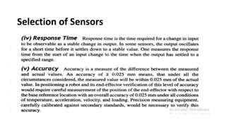 Sensors, Sensors’ Classification, Vision System.pdf