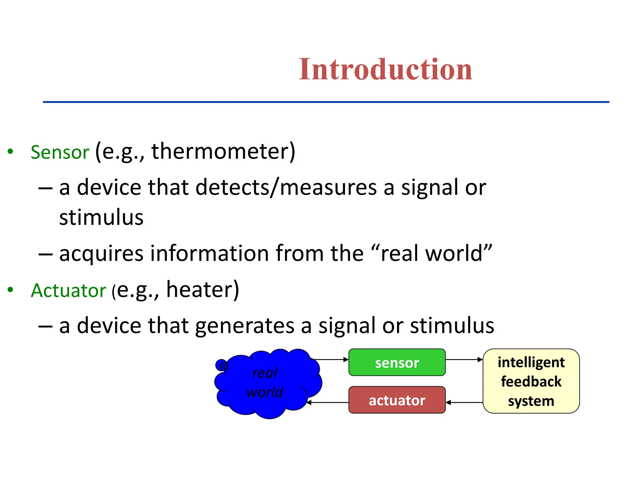 Sensors and actuators presentation: Classification, Types, Actuators | PPTX