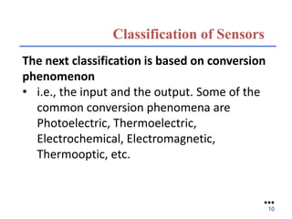 Sensors and actuators presentation: Classification, Types, Actuators | PPTX