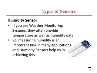 Sensors and actuators presentation: Classification, Types, Actuators | PPTX