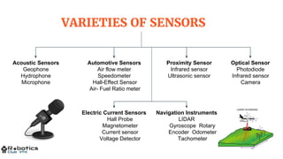 Sensors-and-Actuators-working principle and types of sensors | PDF