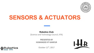 Sensors-and-Actuators-working principle and types of sensors | PPT