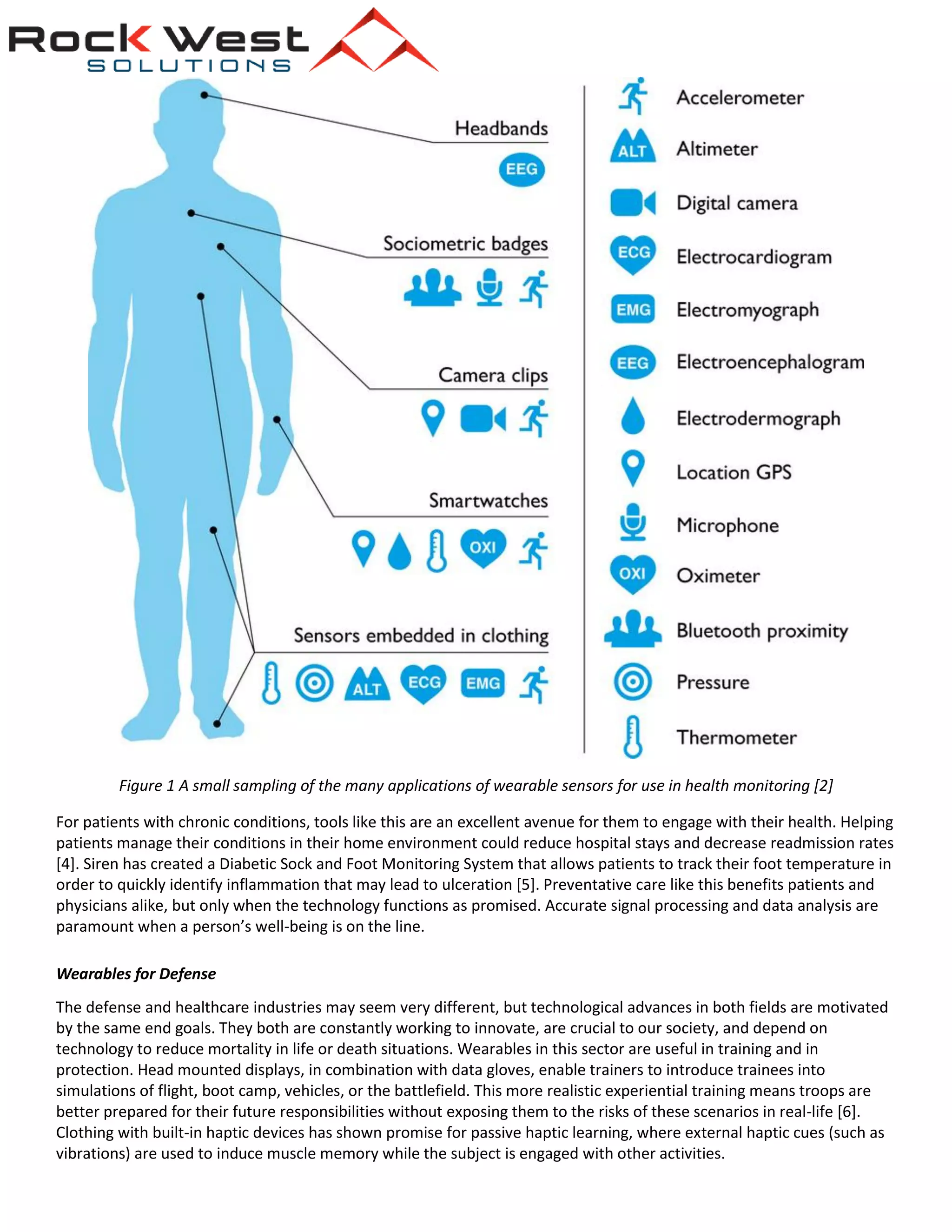 Sensors-on-the-Go: The Growing World of Wearables | PDF