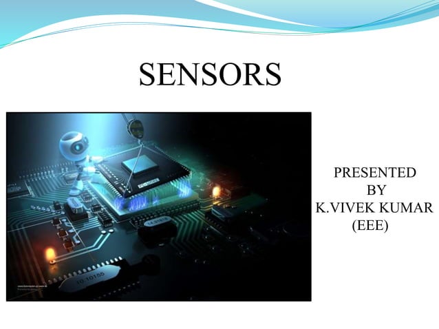 Basic Sensors Technology | PPTX | Internet of Things | Internet