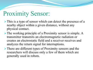 Basic Sensors Technology | PPTX