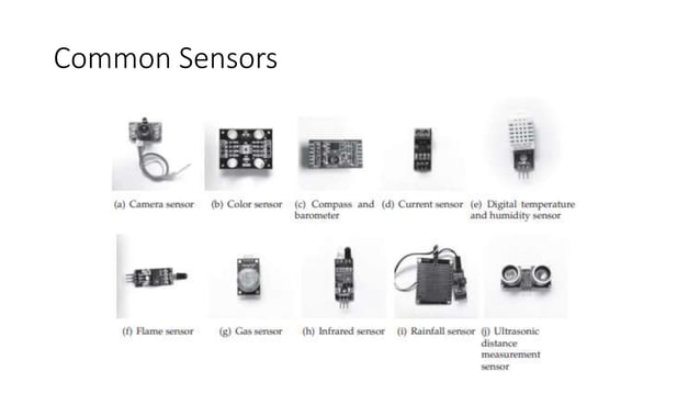 Sensors & Actuators - Functional blocks of IOT | PPTX
