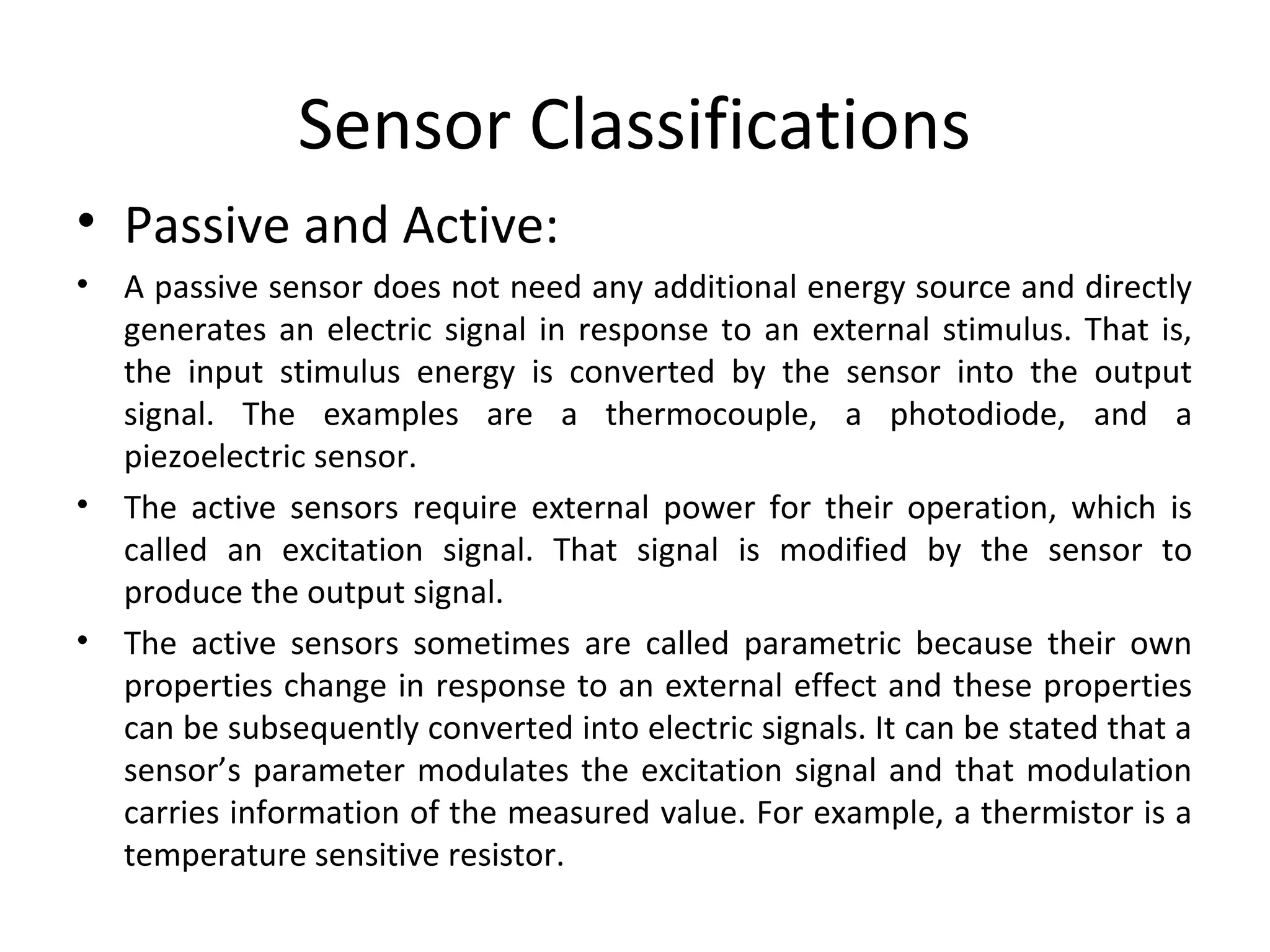 Sensors And Actuators Ppt