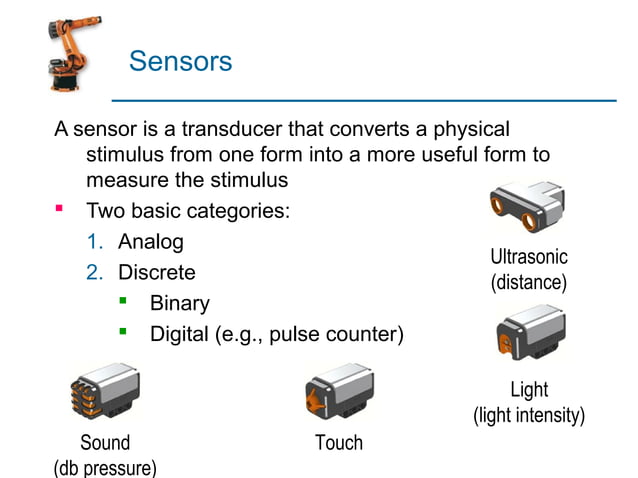 Sensors and actuators | PPT | Computing | Technology & Computing