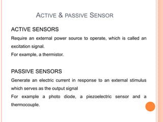 Sensors and actuators.pptx | Internet of Things | Internet