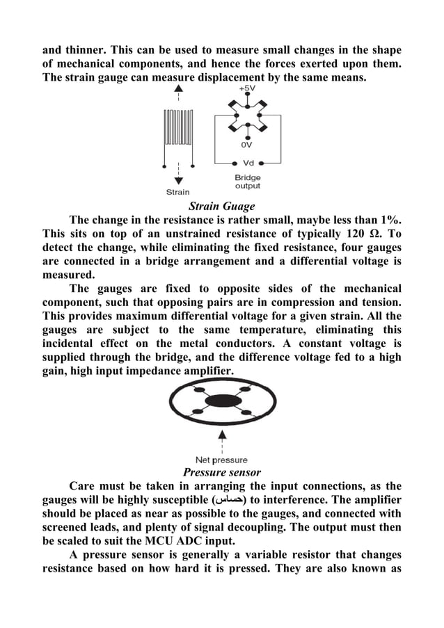 Sensors And Microcontroller Interfacing Pdf Computer Peripherals