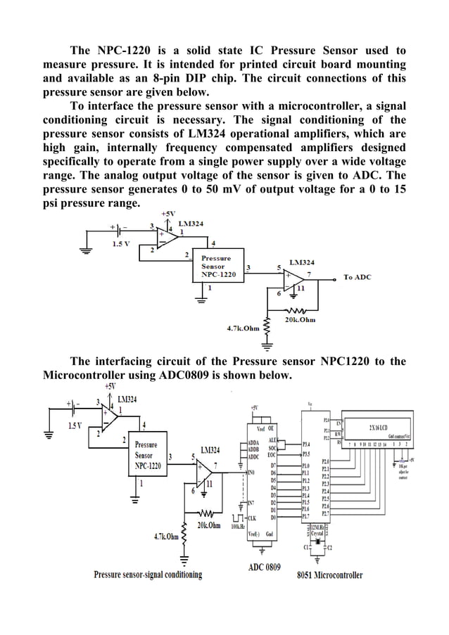 Sensors And Microcontroller Interfacing Pdf Computer Peripherals