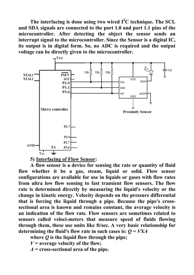 Sensors And Microcontroller Interfacing Pdf Computer Peripherals Computing