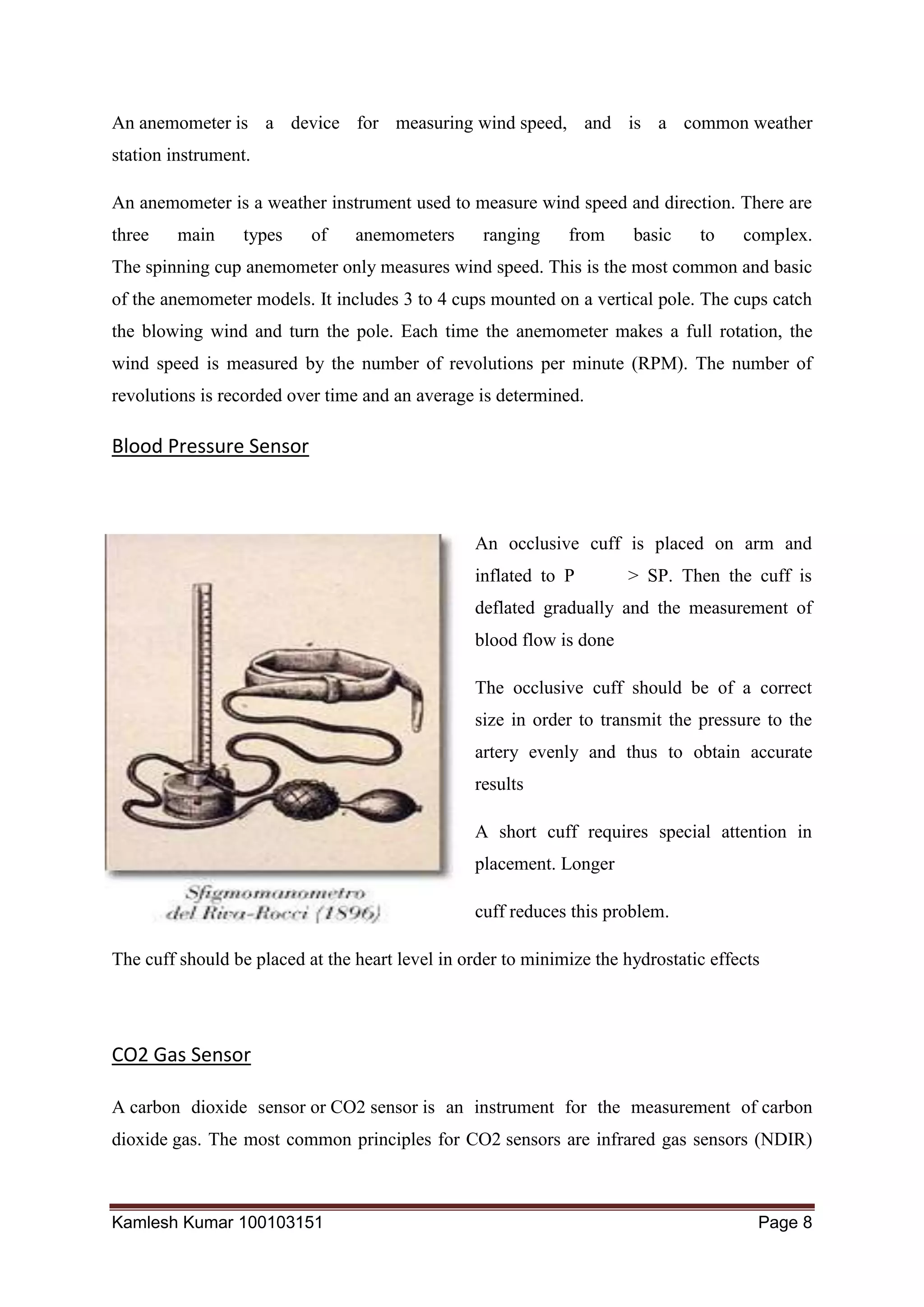 Sensors in Everyday Life | DOCX