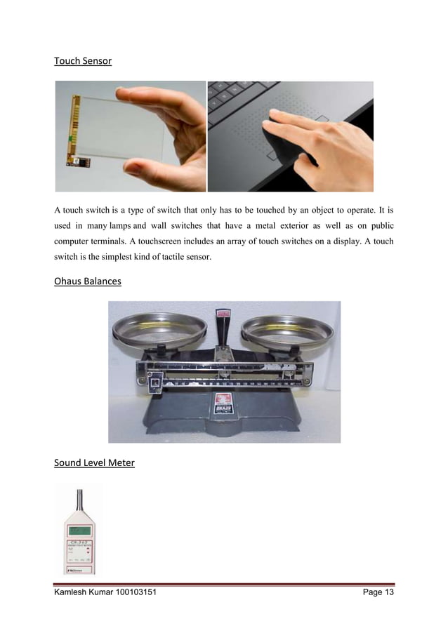 Sensors in Everyday Life | DOCX | Internet of Things | Internet