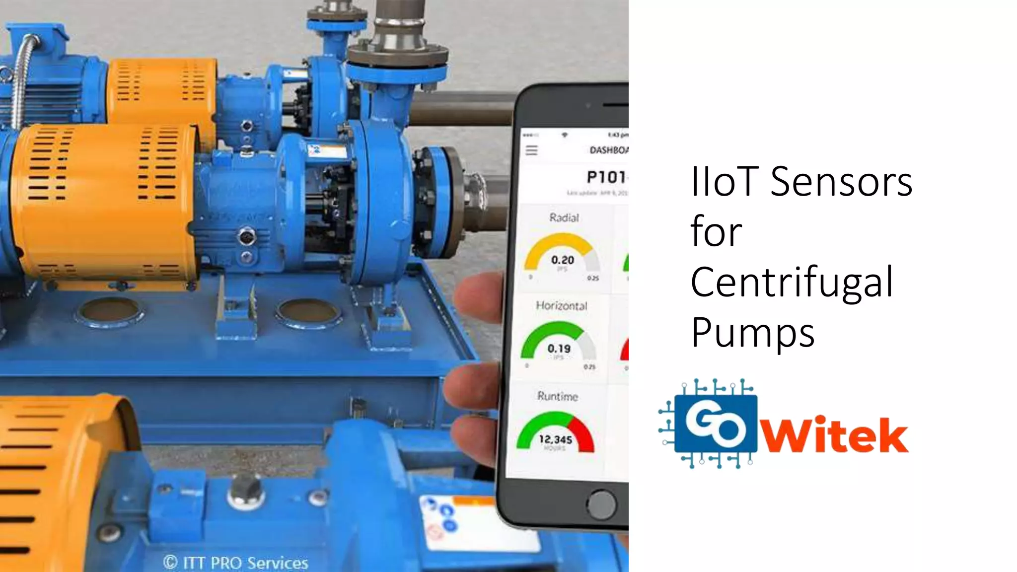 Sensors for industrial centrifugal pumps | PPT