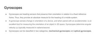 Sensors for mobile robot navigation based on robotics | PDF