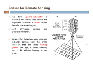 Sensors for remote sensing | PDF