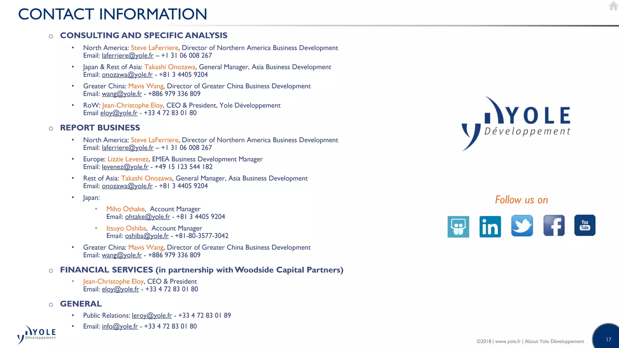Sensors for robotic vehicles 2018 report by yole developpement i ...