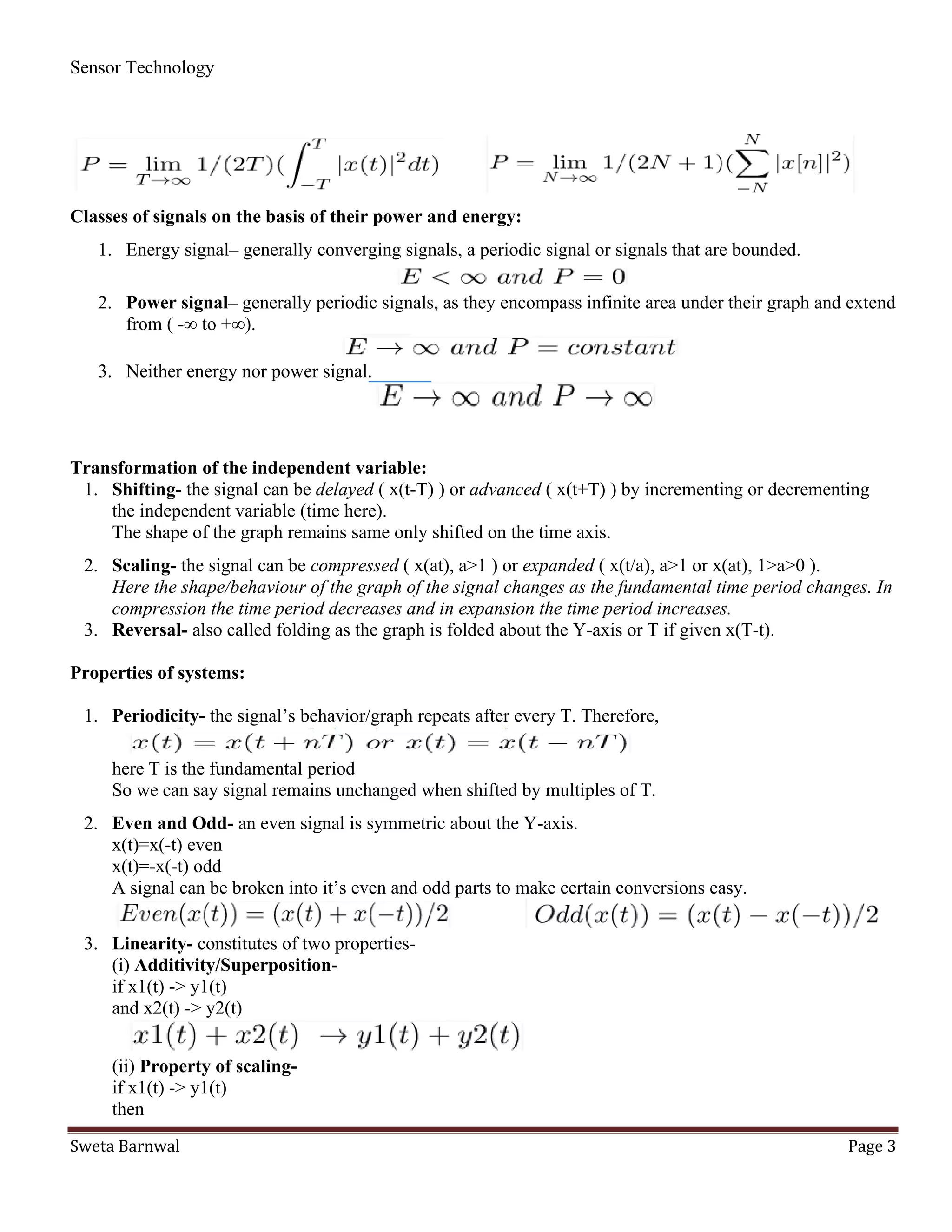 Sensors fundamentals and characteristics, physical principle of sensing ...