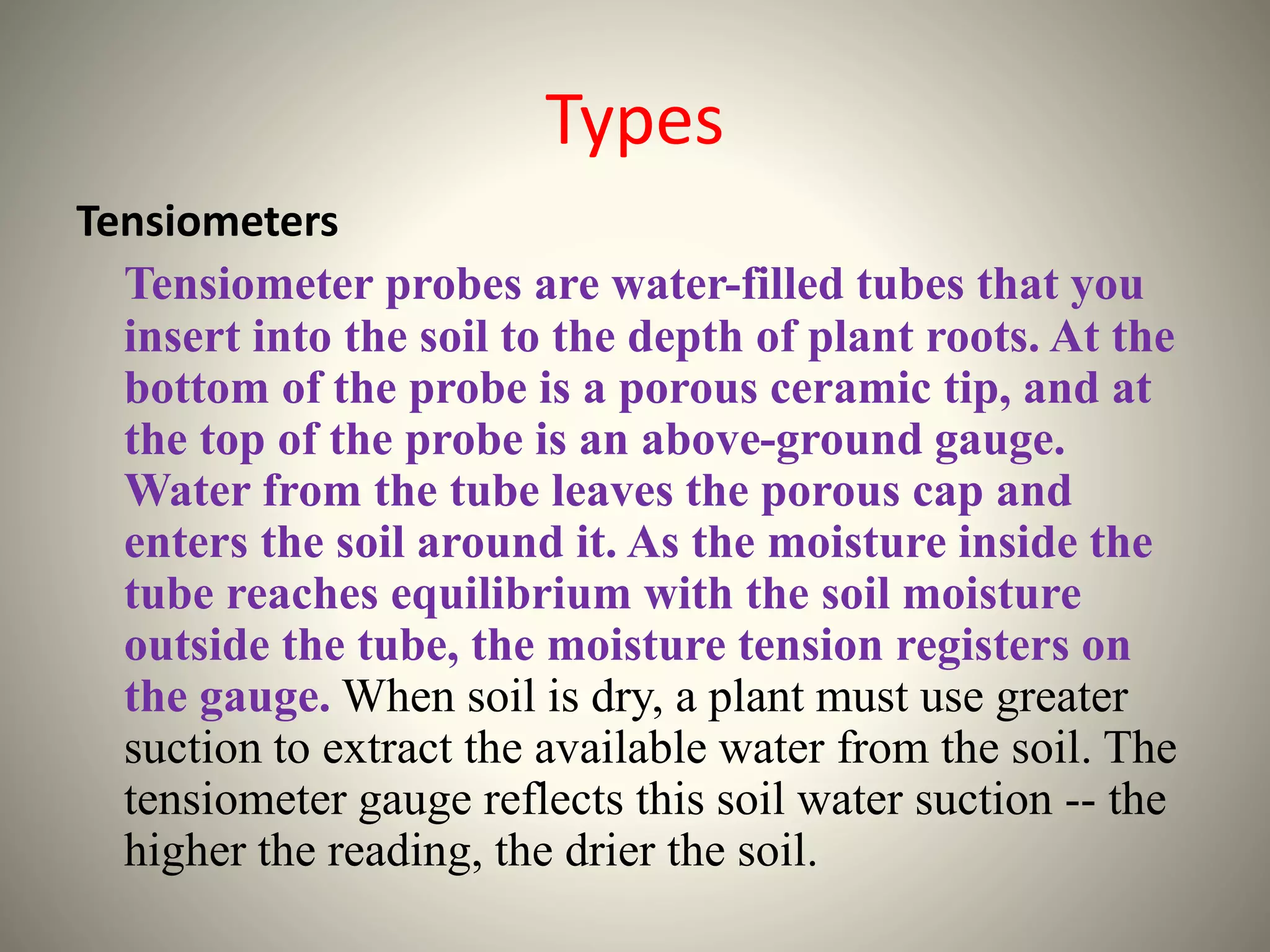 Working Principals of Various Sensors | PPTX