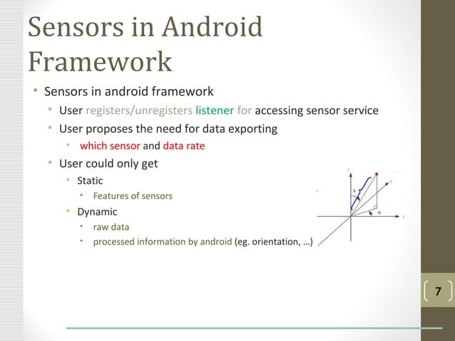 Android Sensor System | PPT