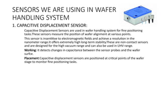 SENSORS IN WAFER HANDLING SYSTEMS .pptx